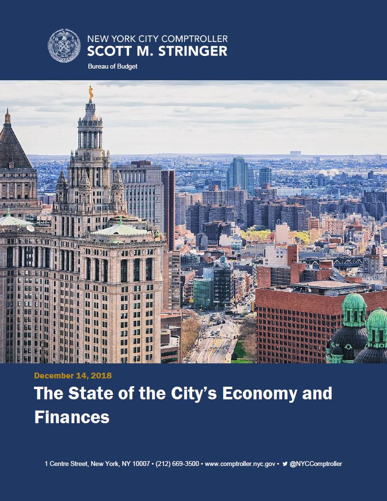 Annual State of the City’s Economy and Finances : Office of the New ...