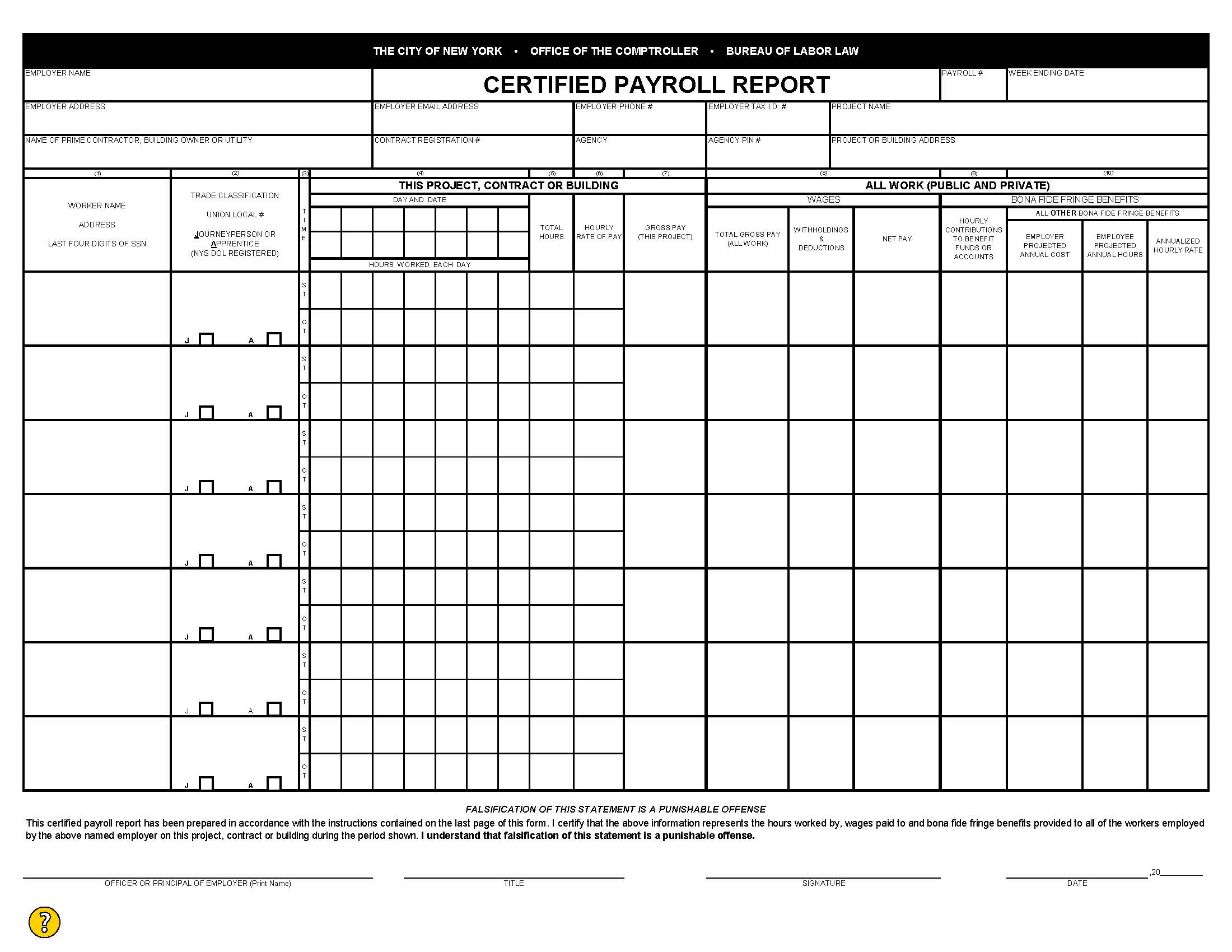 Employers Responsibilities Office Of The New York Comptroller Scott M Stringer