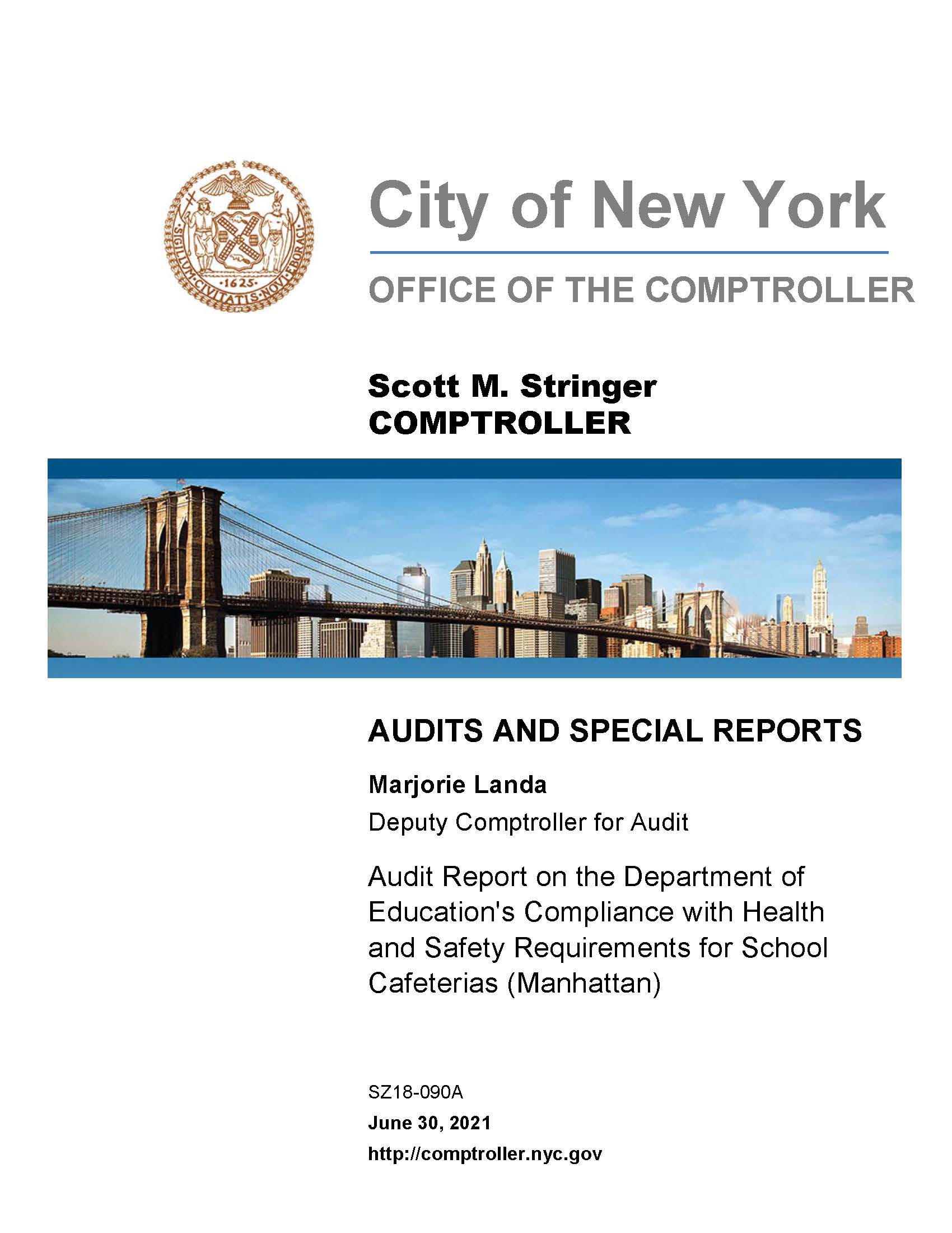 Audit Report On The Department Of Education s Compliance With Health And Safety Requirements For audit-report-on-the-department-of-education-s-compliance-with-health-and-safety-requirements-for