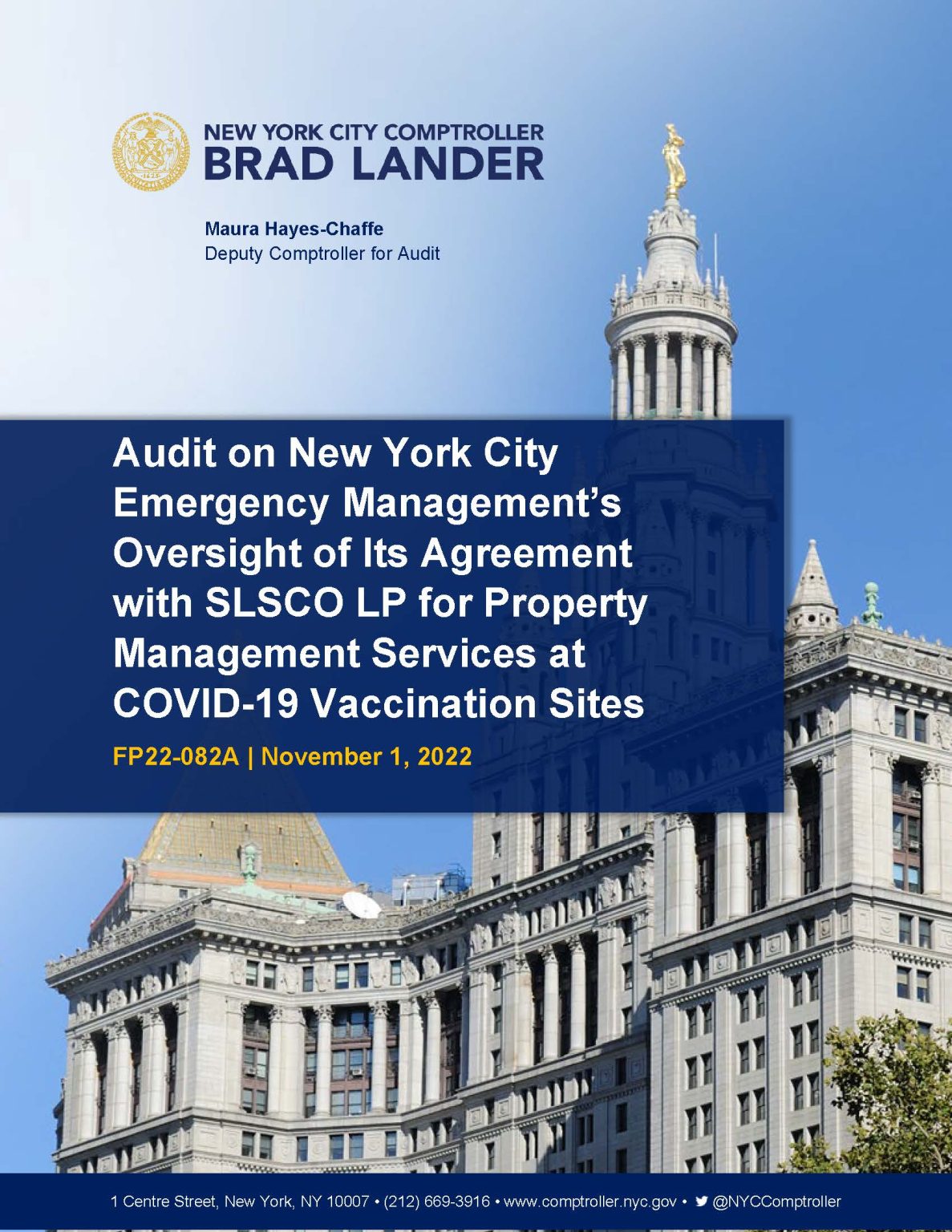Reports : Office of the New York City Comptroller Brad Lander