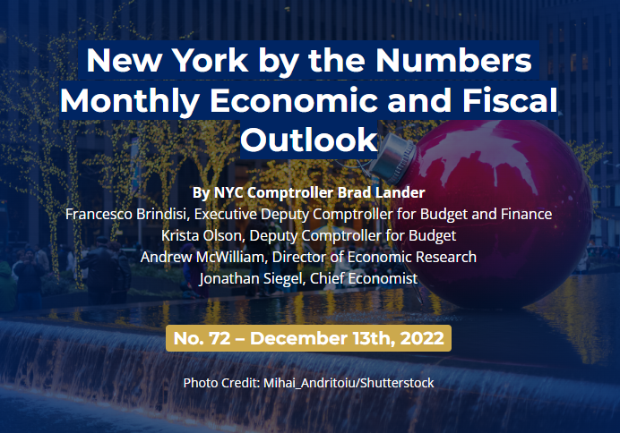 New York by the Numbers Monthly Economic and Fiscal Outlook No. 72 ...