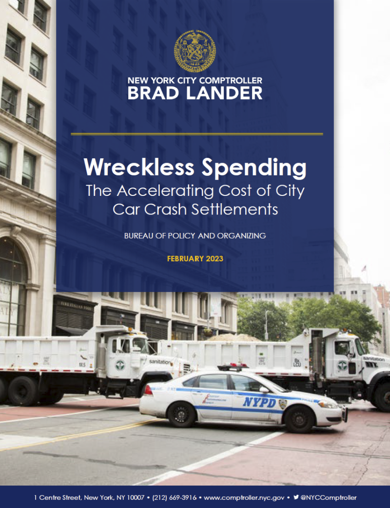 Wreckless Spending - Office of the New York City Comptroller Brad Lander