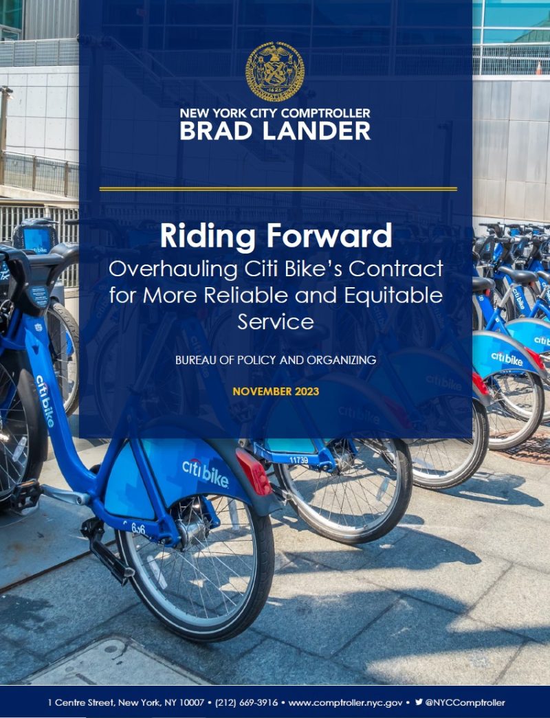 Riding Forward: Overhauling Citi Bike’s Contract for Better, More ...