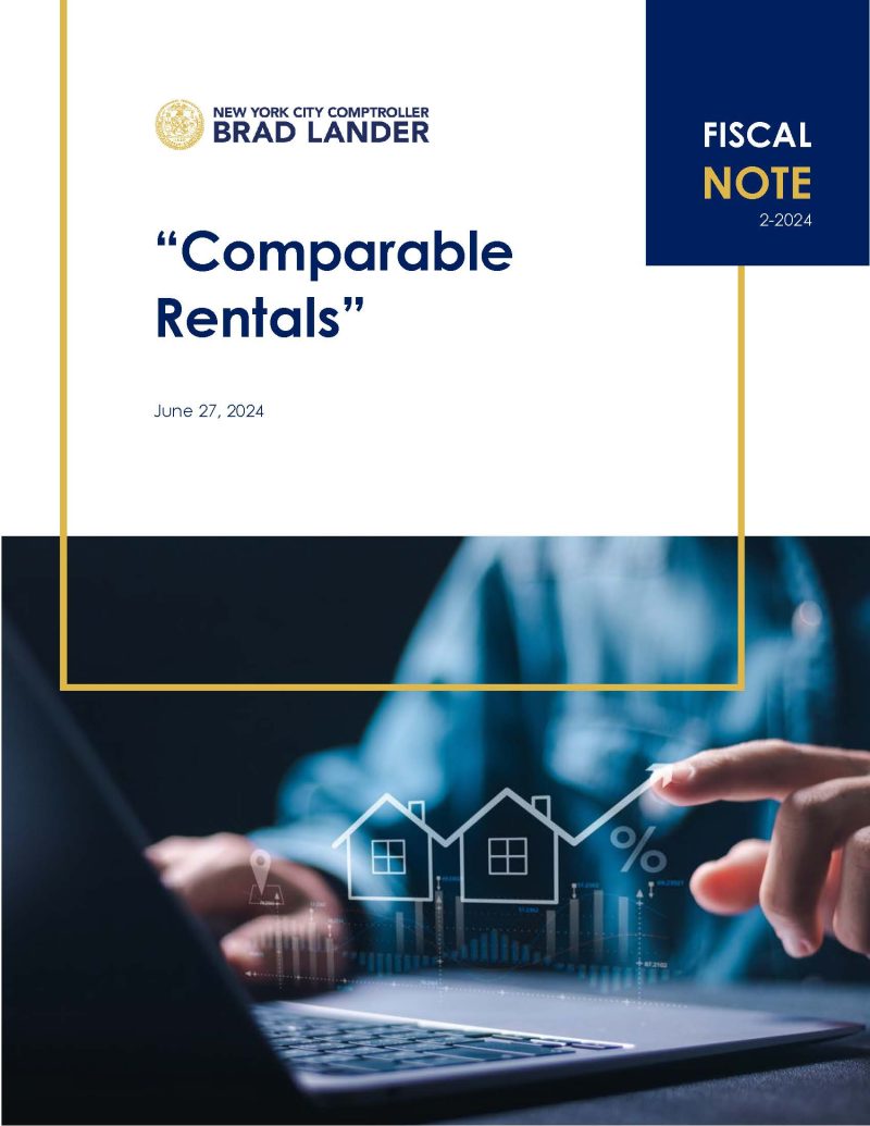 Fiscal Note: “Comparable Rentals” - Office of the New York City ...