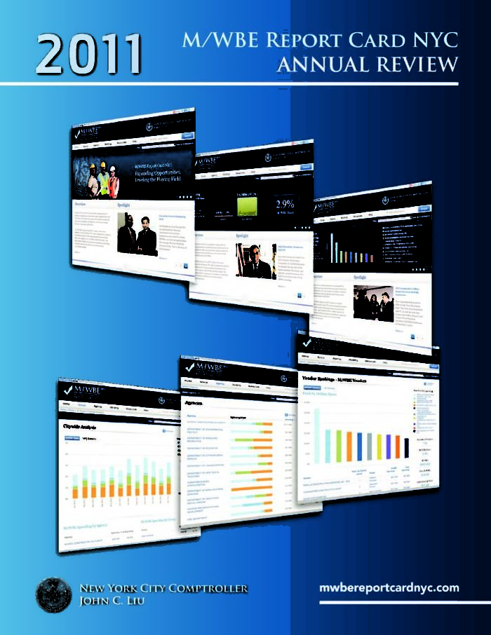 M/WBE Report Card NYC Annual Review 2012 - Office of the New York City ...