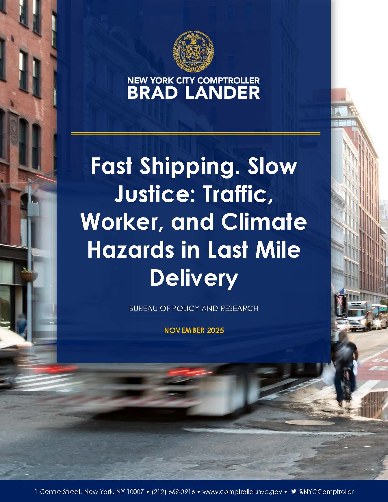 Fast Shipping. Slow Justice: Traffic, Worker, and Climate Hazards in ...