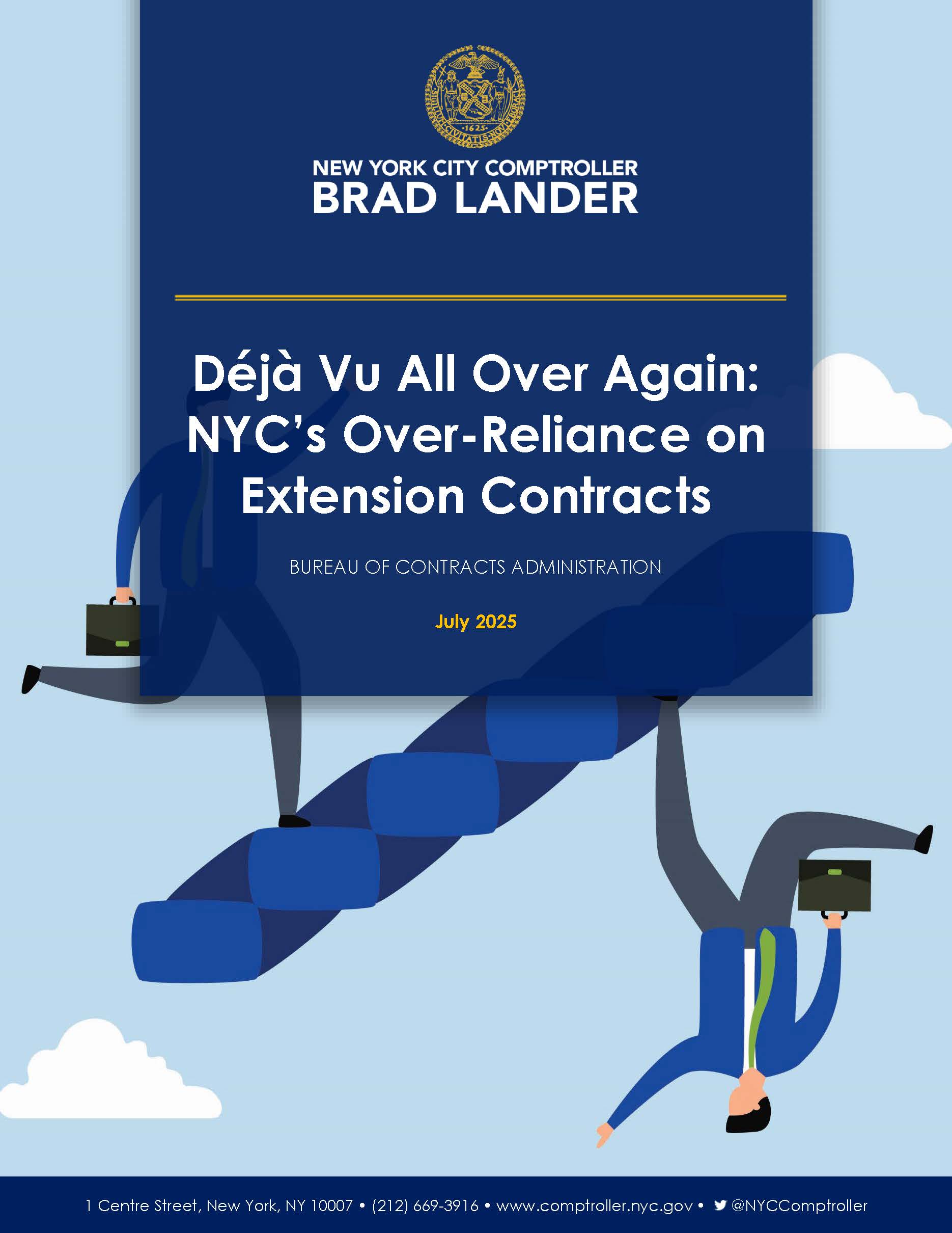 Déjà Vu All Over Again: NYC’s Over-Reliance on Extension Contracts ...