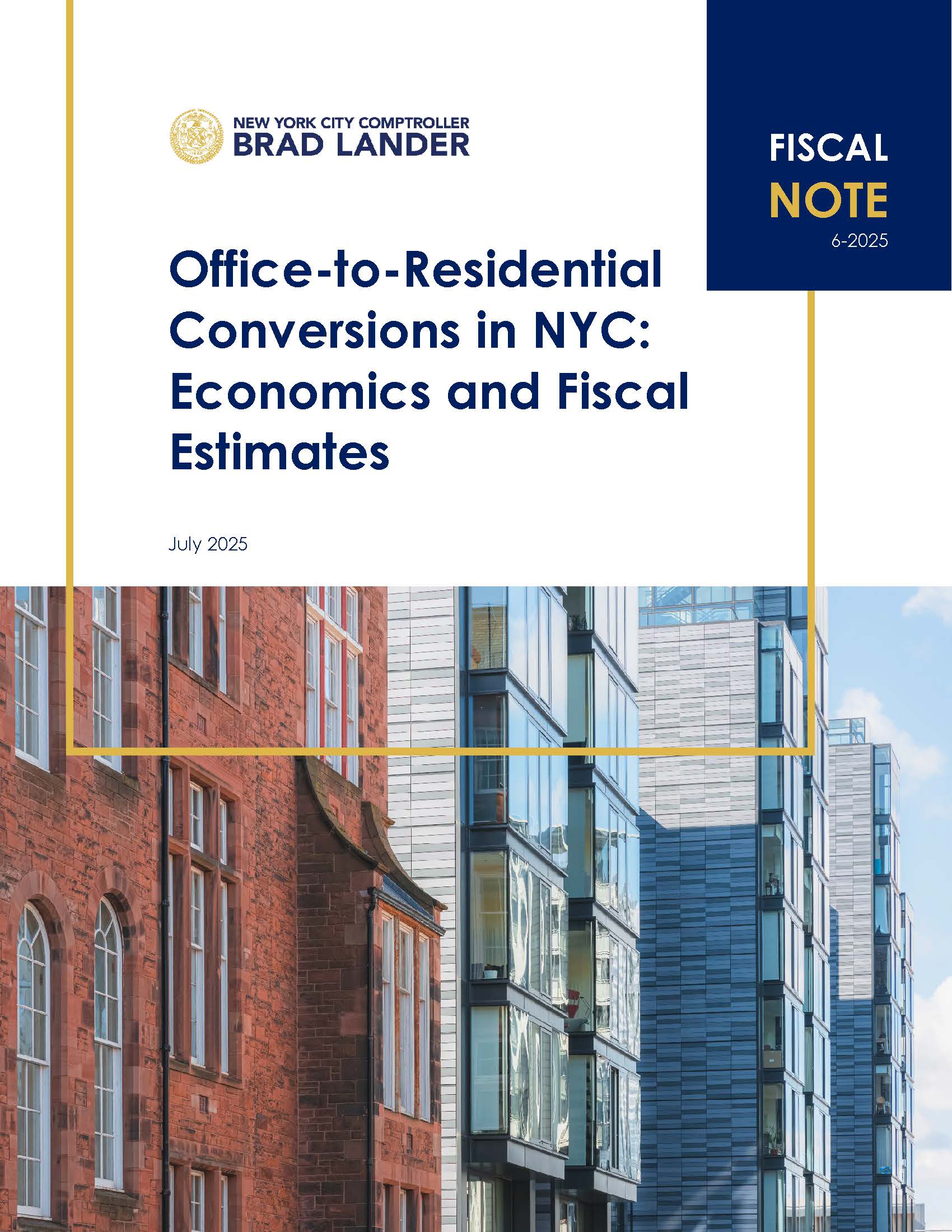 Office-to-Residential Conversions in NYC: Economics and Fiscal ...